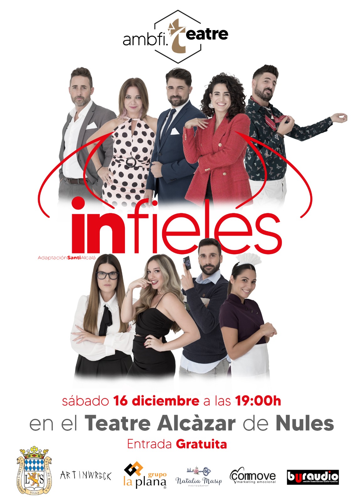 NULES ACULL AQUEST MES LA COMÈDIA “INFIELES” – Ajuntament de Nules